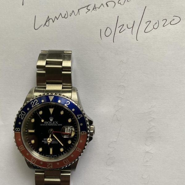 [WTS] Rolex 16710 GMT Master II Pepsi with Box, tag, original receipt ...