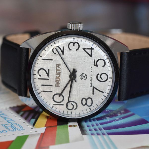 [WTS] Vintage Raketa "Big Numbers" linen dial (USSR) | WatchCharts