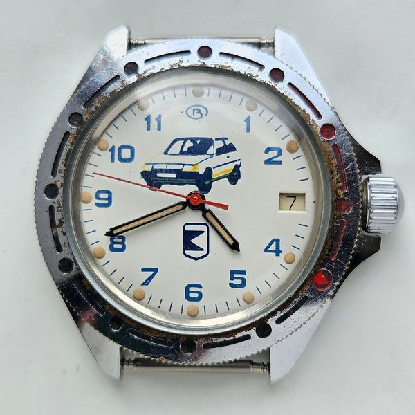USSR Rare Watch Vostok Amphibia Original Automatic Diver 2414A Ukrainian car | WatchCharts ...