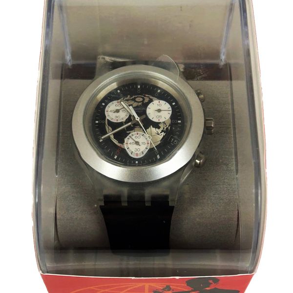 The World Is Not Enough- Swatch Watch- Vintage 2002 James Bond 007 ...