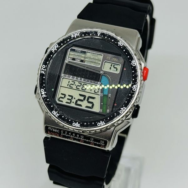 Vintage Rare Citizen Digital Watch D120 Running Great | WatchCharts ...