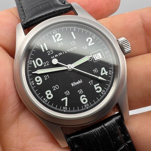 Hamilton Khaki Field Quartz Caliber 6361 - 38mm MENS WATCH ...