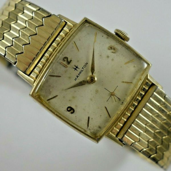 Vintage Hamilton Gary Manual Wind 17J 686 Wrist Watch w/Original Band ...