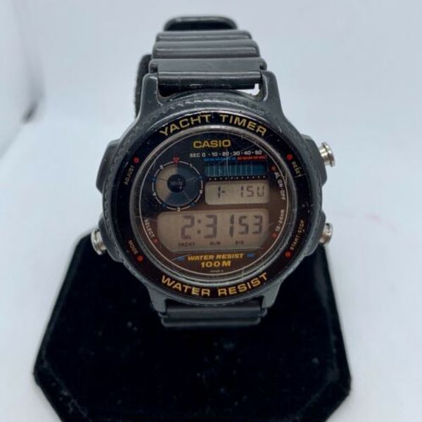 1989 Vintage Casio Yacht Timer Watch TRW-30 Japan TRW30 New Battery ...
