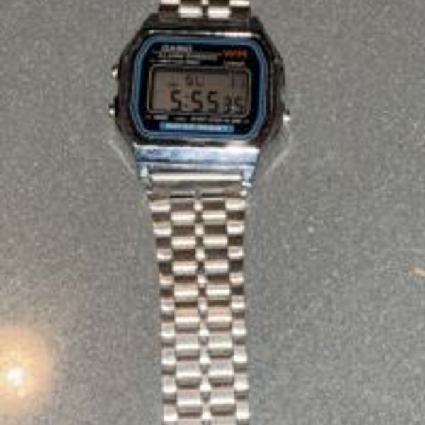 Vintage Casio Alarm Chronograph Wr lithium Made in japan watch A159W ...