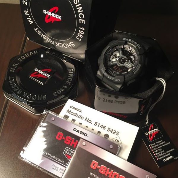 FS | New In Box | Casio G-Shock Analog Digital - 5146 GA-110GB | OC ...