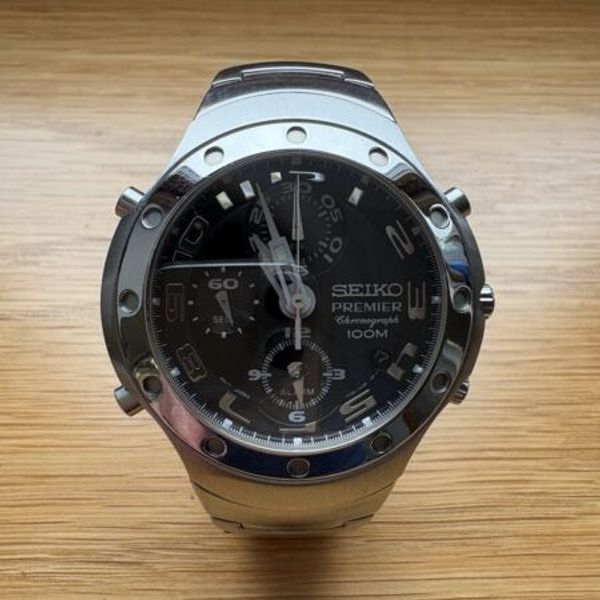 SEIKO Premier Chronograph 100m Watch | WatchCharts Marketplace