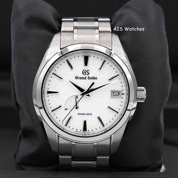 FSOT: Grand Seiko SBGA211G SnowFlake Spring Drive White Dial 41MM B&P ...