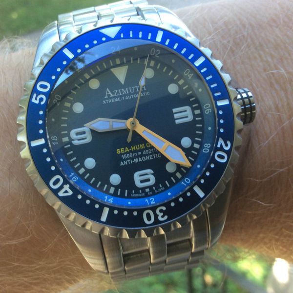 FS: Azimuth Sea Hum GMT Blue | WatchCharts Marketplace