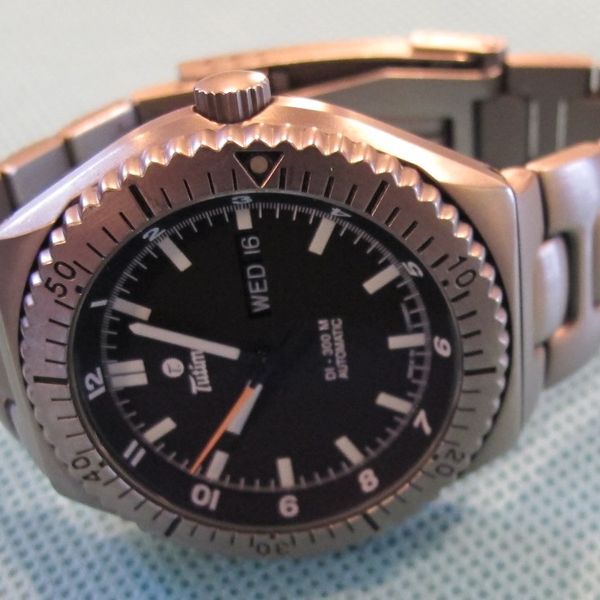 SOLD: Tutima DI 300 629 Titanium / Black dial | WatchCharts