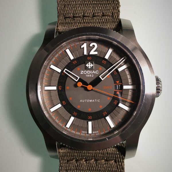 Zodiac Jet-O-Matic ZMX ZO9101 Green Dial | WatchCharts Marketplace