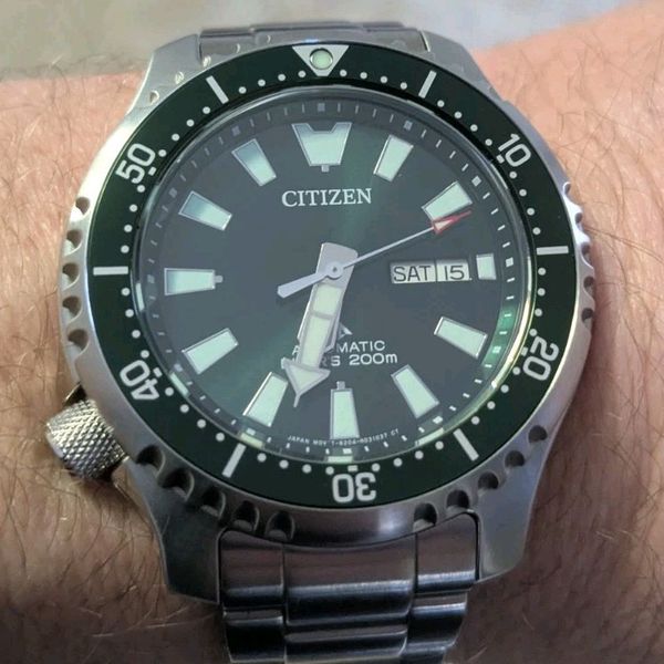 Citizen Promaster Dive Green Men's Watch - NY0151-59X | WatchCharts ...