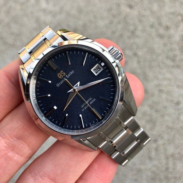 $5975! NEW! Grand Seiko SBGH267 Blue 20th - Hi-Beat 9S - COMPLETE ...
