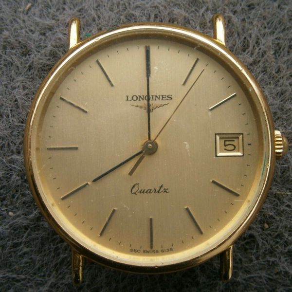 LONGINES Gold plated Quartz Watch | WatchCharts