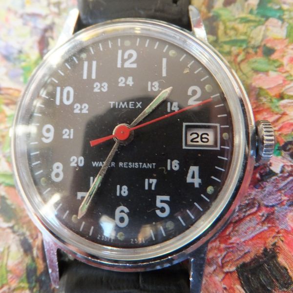 British Made Timex Military Sprite 1971 Manual Winding Watch - Working ...