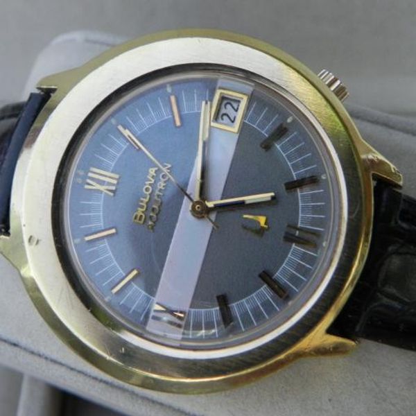 BLOW-OUT! 1977 BULOVA ACCUTRON - Large, Elliptical Model | WatchCharts ...
