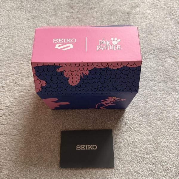 Seiko 5 Sports X Pink Panther LIMITED EDITION SRPM07K1 Full Set Brand ...