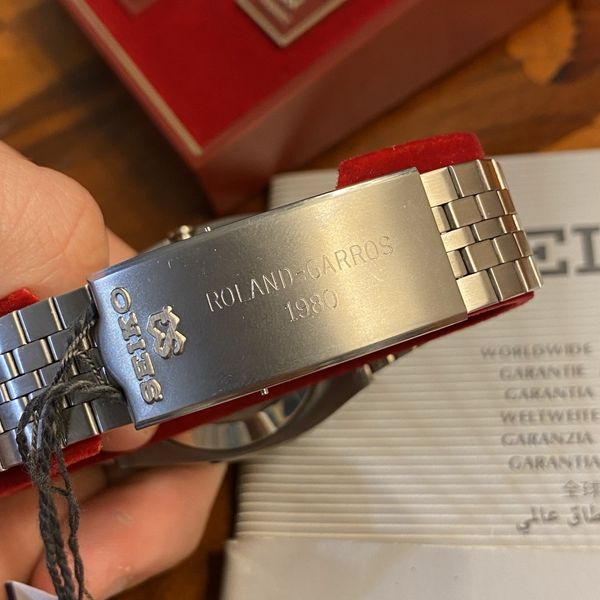 Seiko Chronograph Roland Garros 1980 Montre Neuve NOS Horloger Quartz ...