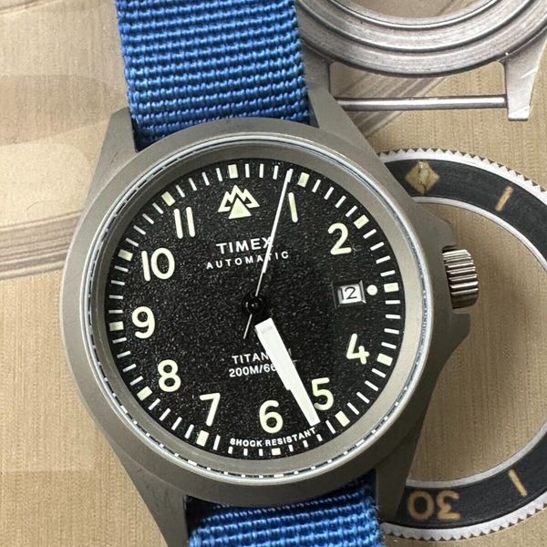 Timex Expedition North Titanium Automatic Watch TW2V54000 | WatchCharts ...