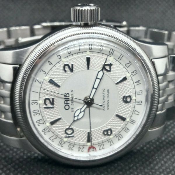 Oris Automatic 25 Jewels Pointer Date Swiss Made Men's Watch | WatchCharts