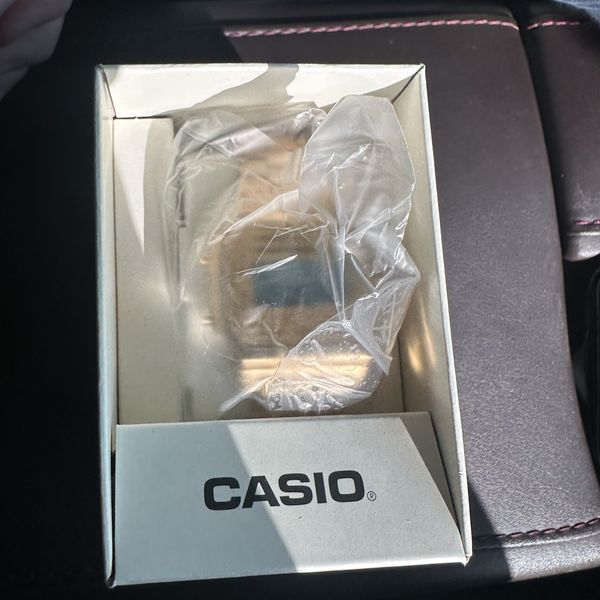 Casio Vintage Digital All Gold Tone Stainless Steel Unisex Watch A168WG ...