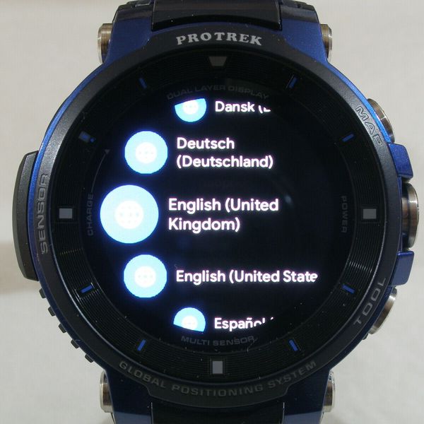 CASIO PROTREK Smart GPS WSD-F30 Blue Watch | WatchCharts