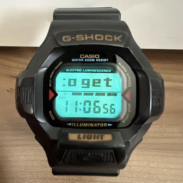 Casio G-Shock DW-8030 Black Vintage 1995 Model, Light Functions, Used ...