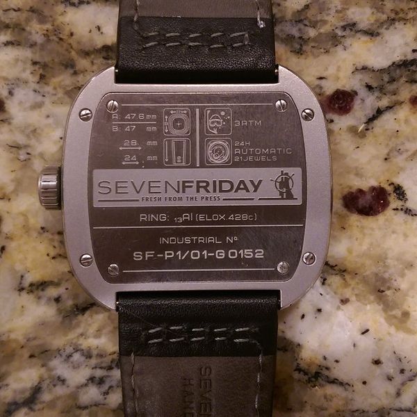 FS: Sevenfriday P1-1 | WatchCharts Marketplace