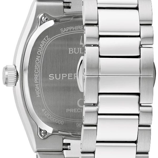 New Bulova Super Seville Blue Dial Mens Watch 96B440 | WatchCharts ...