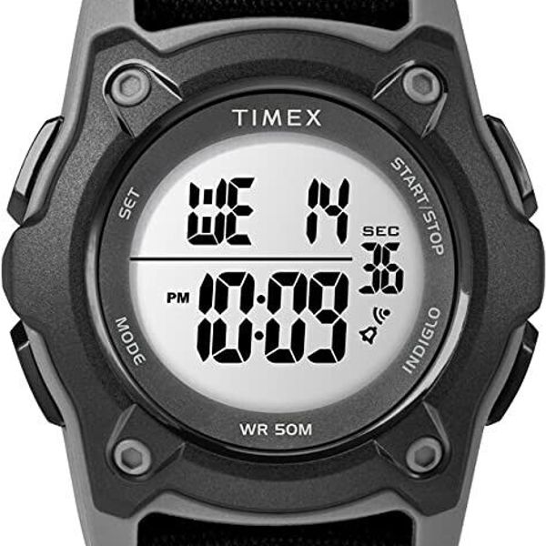 Timex Kid's Time Machines Watch, Black Wrapstrap, Indiglo, Alarm ...