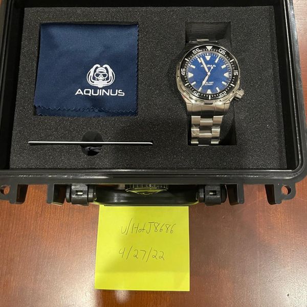 [WTS] [Repost/Price Reduction] Aquinus Blue Aquatic Diver ...