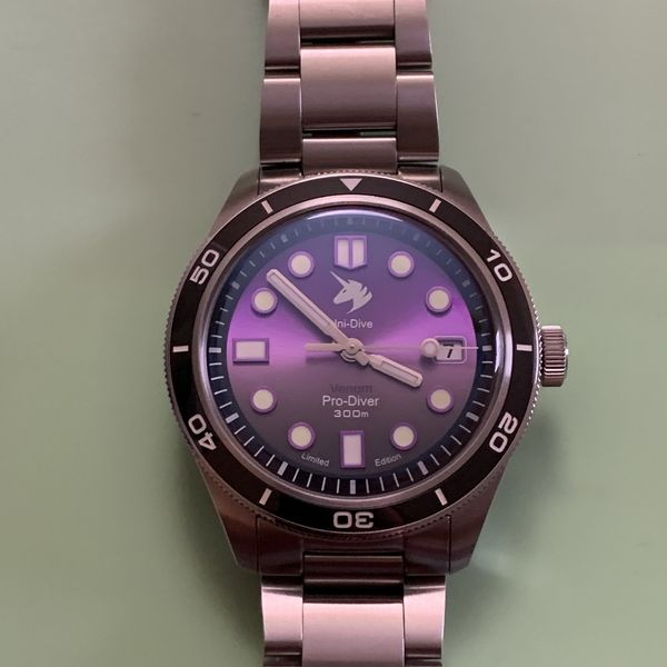 FSOT: Proxima PX1714 Purple Unicorn Dive Watch | WatchCharts Marketplace