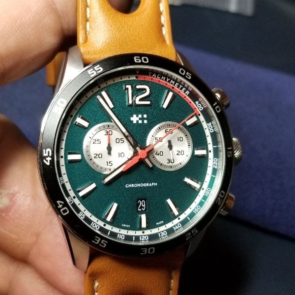 FS: Christopher Ward C7 Rapide - Quartz in British Racing Green ...