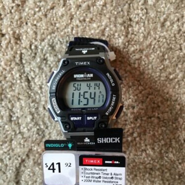 Timex Ironman Shock 30-Lap Full T5K1989J Wrist Watch for Men ...