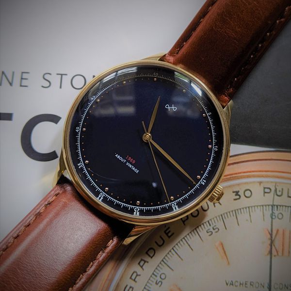 [WTS] About Vintage 1969 Gold / Midnight Blue Watch | WatchCharts ...