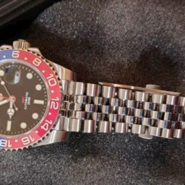 San Martin SN-015 V2 28800 Bph GMT M4ster II Homage Mens Ceramic Jubilee Hi-Beat | WatchCharts ...