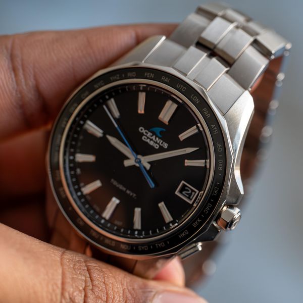 [WTS] | Casio Oceanus Manta OCW-S400-1AJF | Full Kit | WatchCharts ...