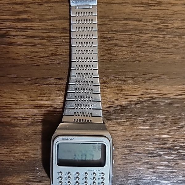 SEIKO Calculator C153-5007 - VERY RARE VINTAGE Watch - Japan ...