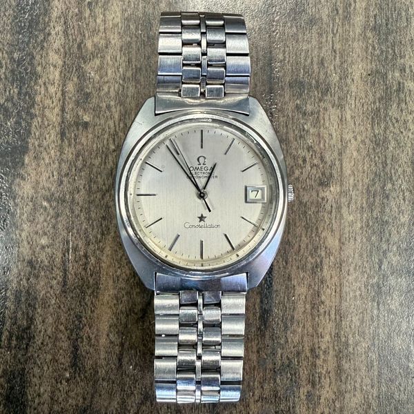 Omega Constellation Quartz Caliber 1250 Men's Stainless Steel Watch ...