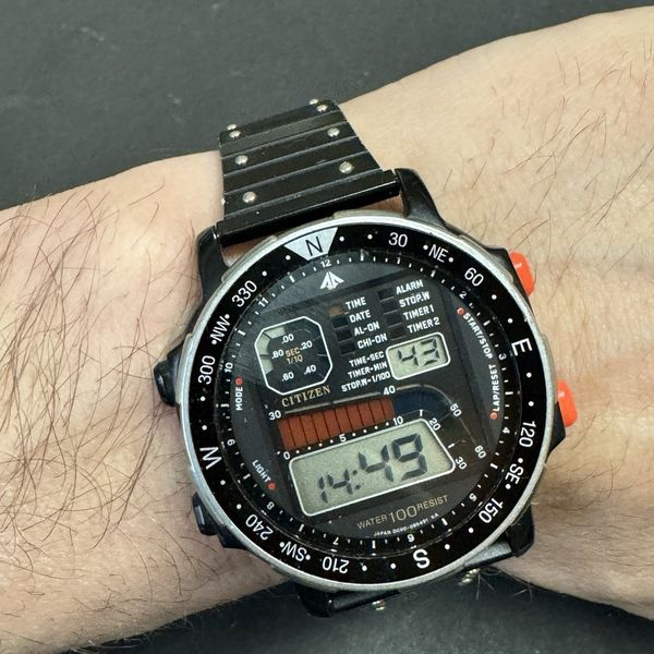 Citizen Promaster Windsurfing D060-086870TA WR100 Chronograph ...