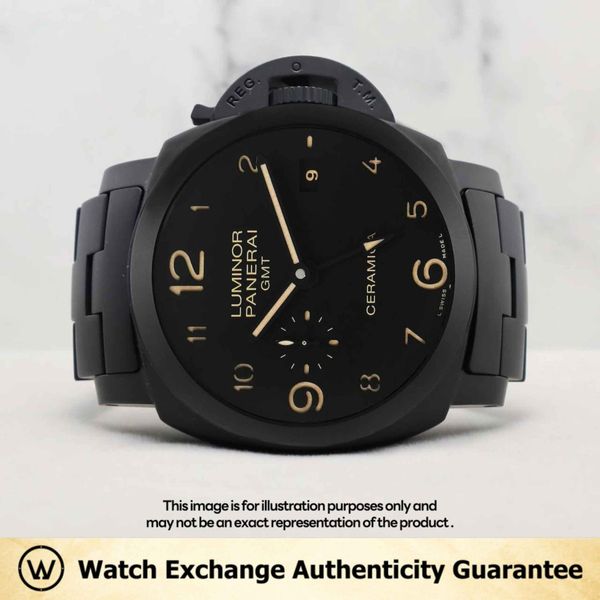 Mint Feb 2016 Panerai Luminor 1950 3 Days Bracelet PAM00438 Black Dial ...