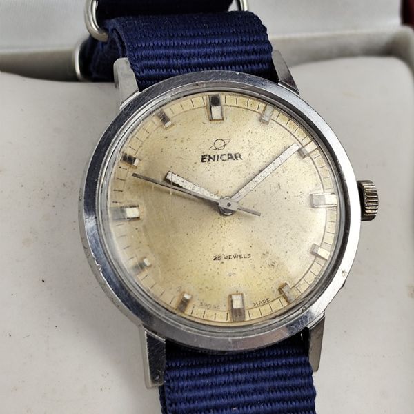 Enicar Mechanical Functional Watch 34mm | WatchCharts Marketplace