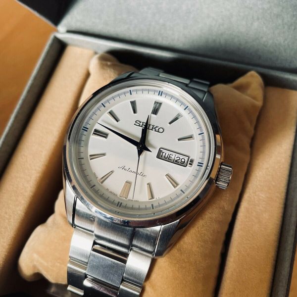 Seiko Presage Silver Men's Watch - SARY055 king vintage | WatchCharts ...