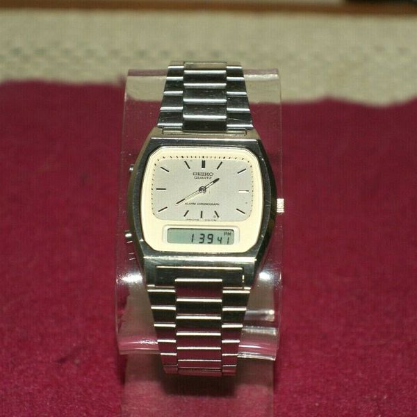 Seiko, #H448 5009, Quartz Analog, & Digital Mens Wrist Watch | WatchCharts Marketplace