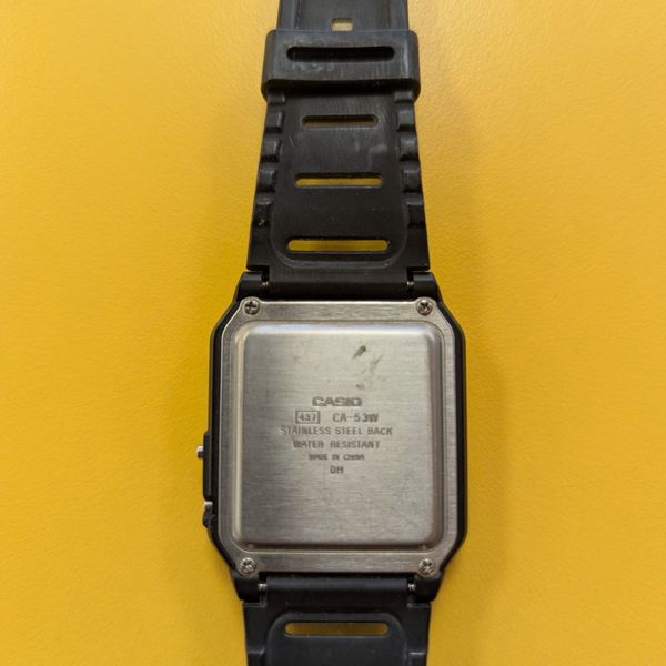Casio CA-53W-1ER Digital Wristwatch - Black | WatchCharts Marketplace