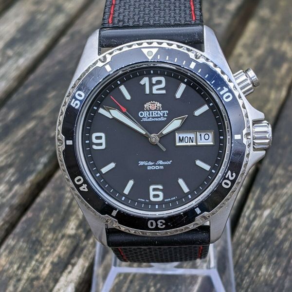 Orient Mako EM65-C3 Black Bezel Diver - Excellent Condition ...