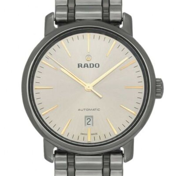 Rado Diamaster Xl Automatic Plasma Ceramic Men's Watch R14074102 ...