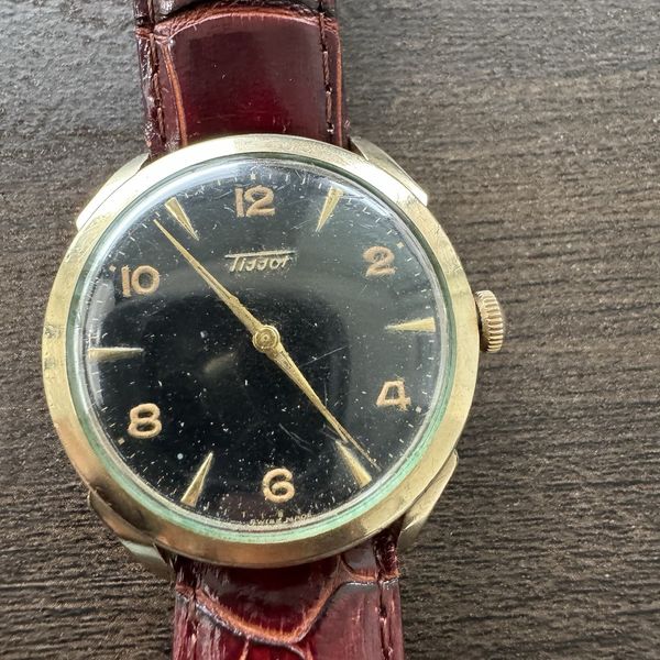 Vintage TISSOT men's automatic watch 17Jewels swiss made 1955.Working ...