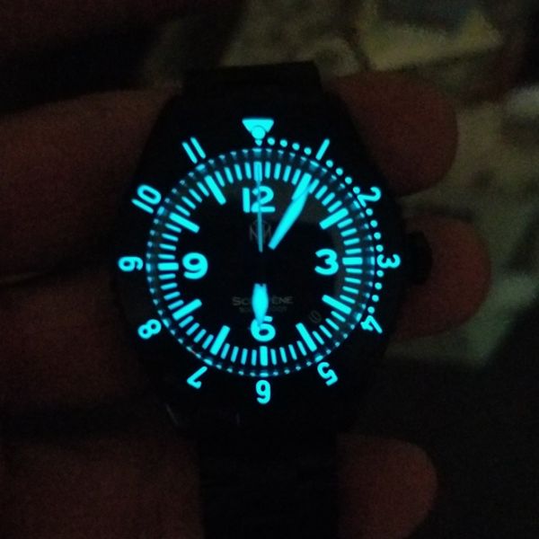FS: NTH DLC Scorpene black with 12hr bezel | WatchCharts Marketplace