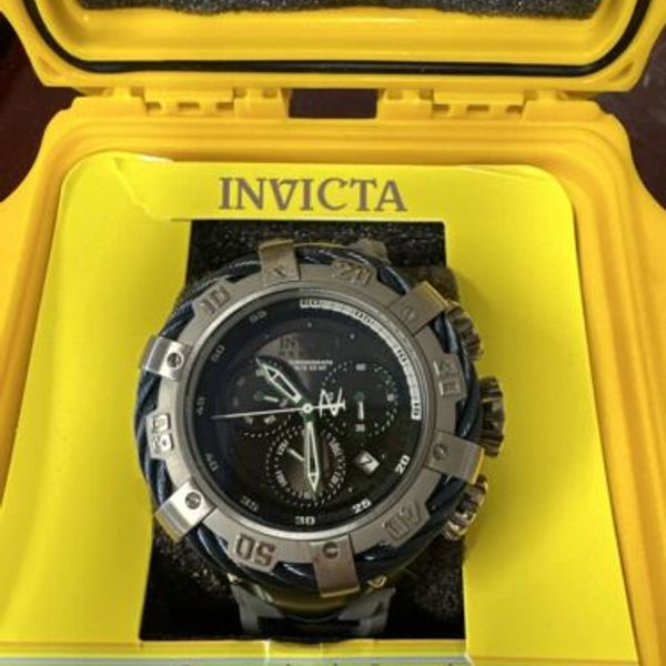 Invicta 27143 Bolt Thunderbolt Dark Blue Grey 54.5mm WR 50M *Need ...